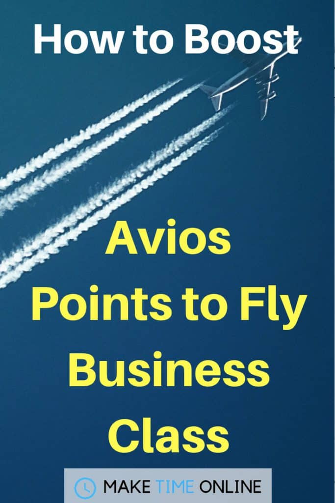 How to Boost Avios Points to Fly Business Class - Make Time Online